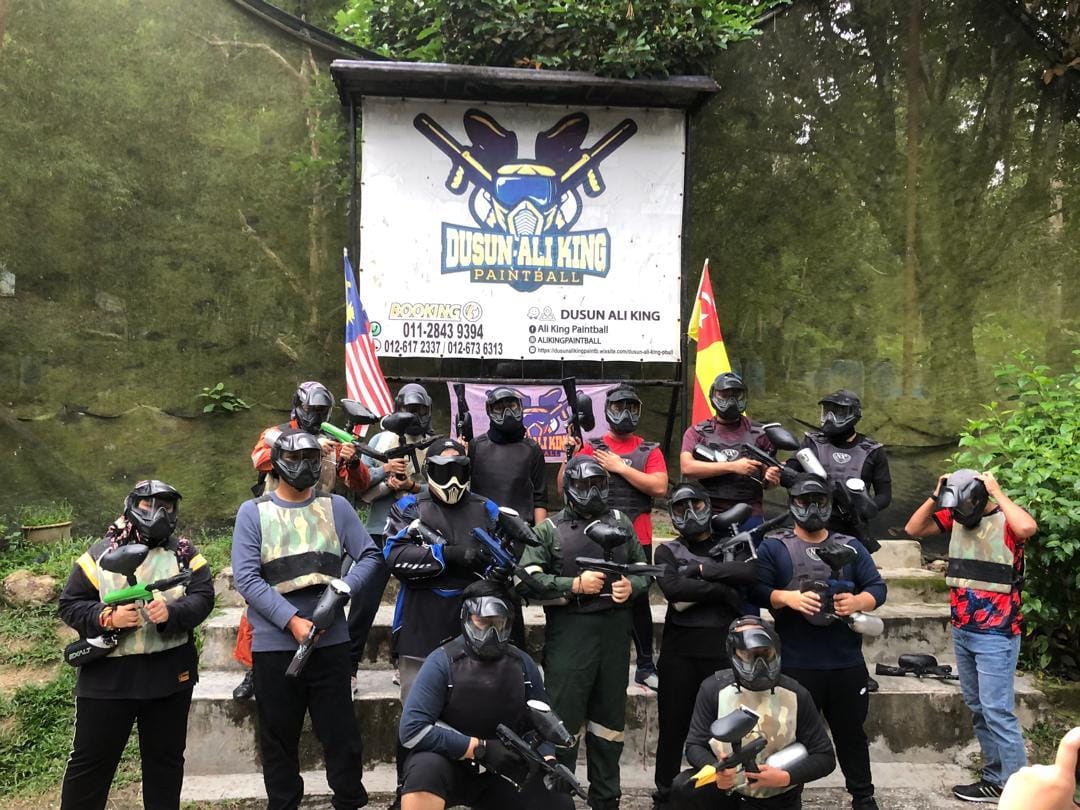 🌟 Teamwork, Strategy, and Fun at Dusun Ali King Paintball, Gombak! 🌟 ...